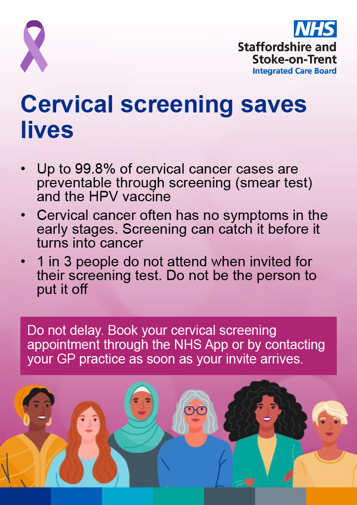 Your cervical screening could save your life – Talke Clinic